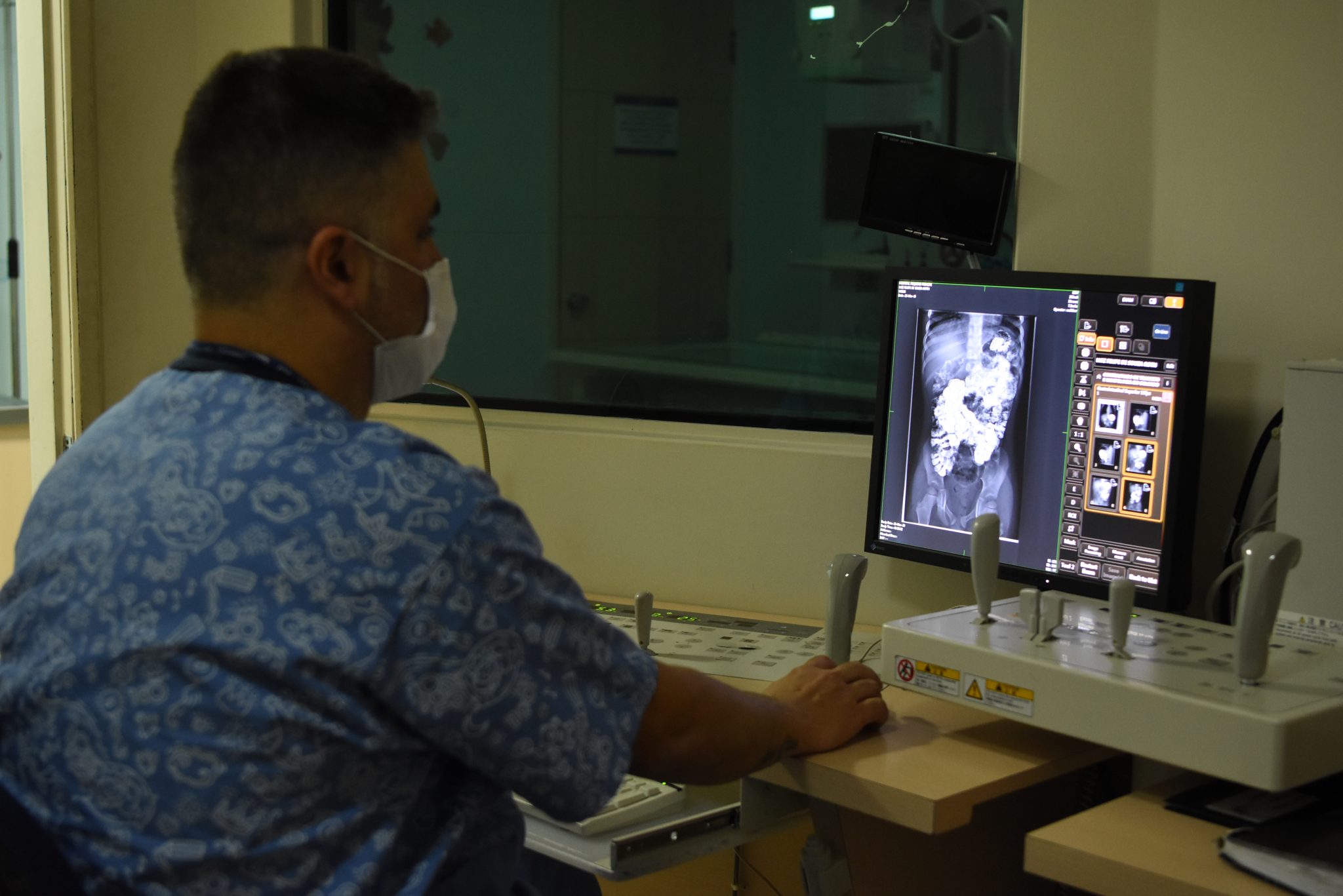 Exames contrastados - Hospital Pequeno Príncipe